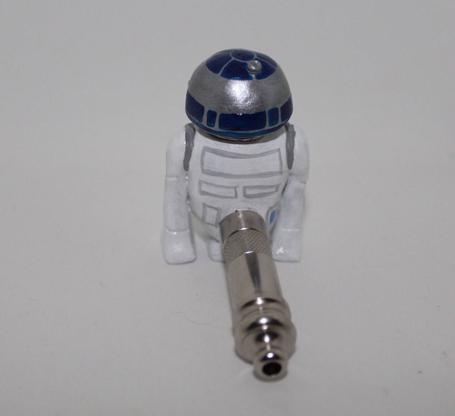 R2-D2 Pipe Star Wars Pipe Space Robot Smoking Pipe Handmade | Etsy