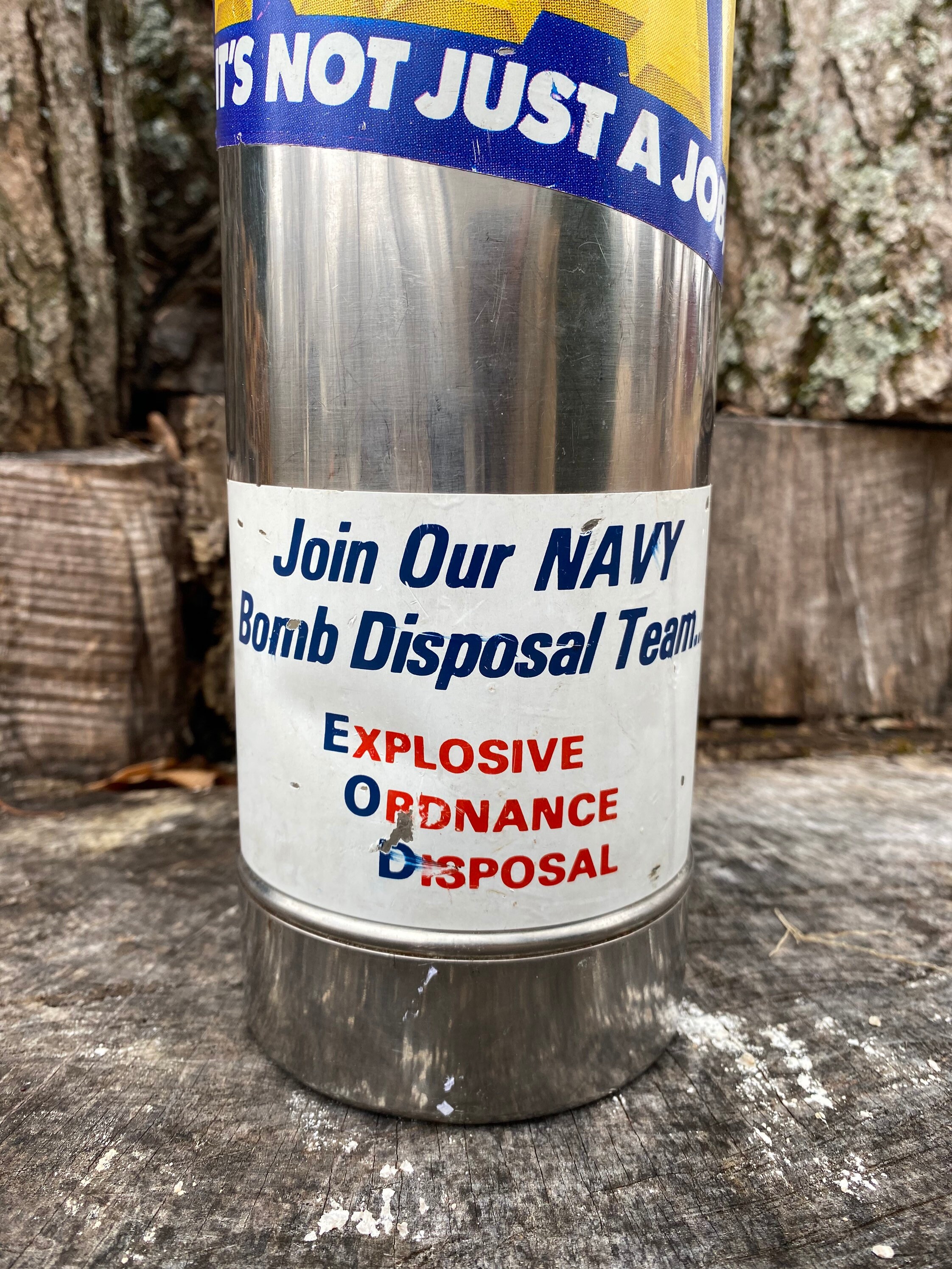 Vintage US NAVY EOD Advertisement Stanley Thermos - Etsy
