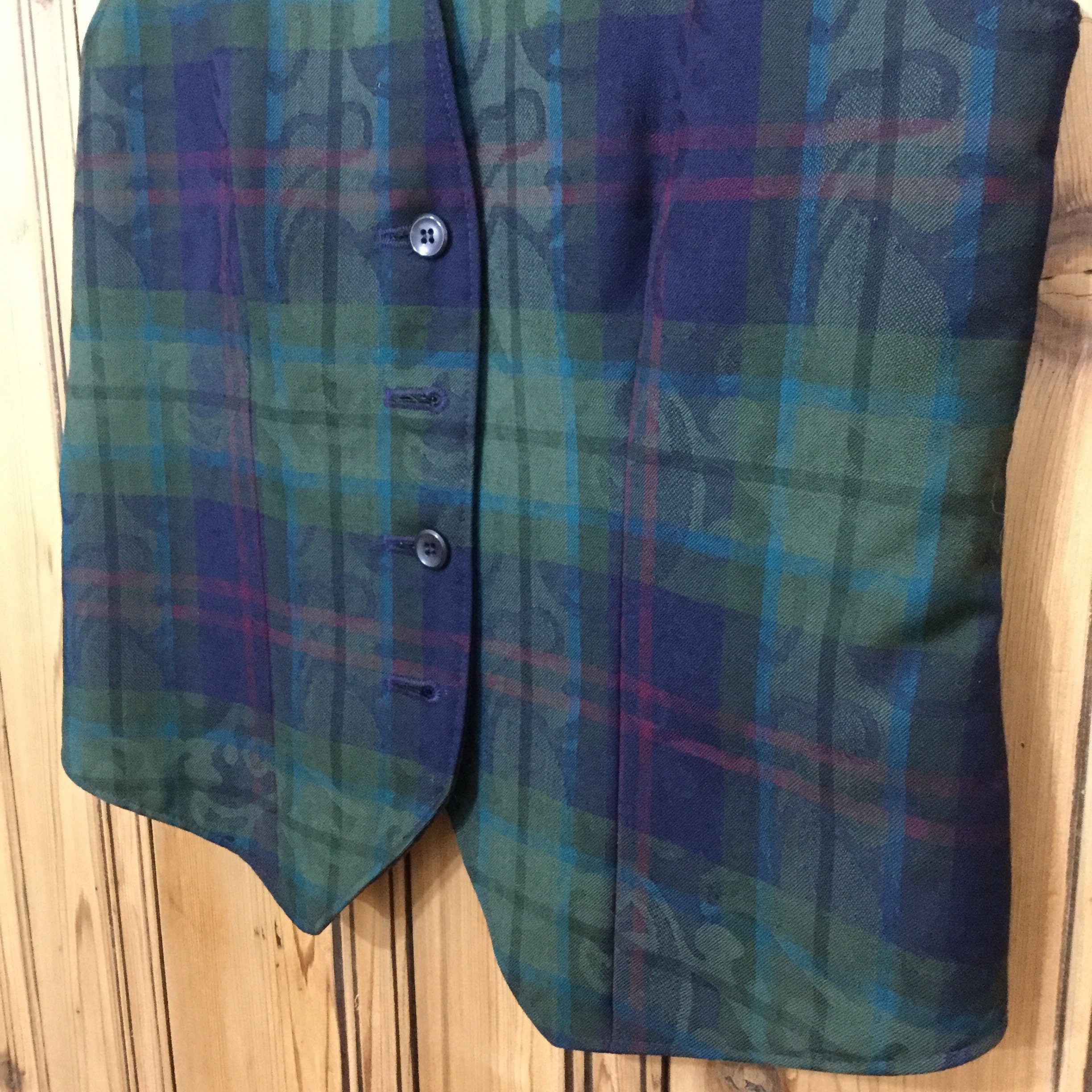Vintage 80s Pendleton Wool Vest Womens Size 4 - Etsy