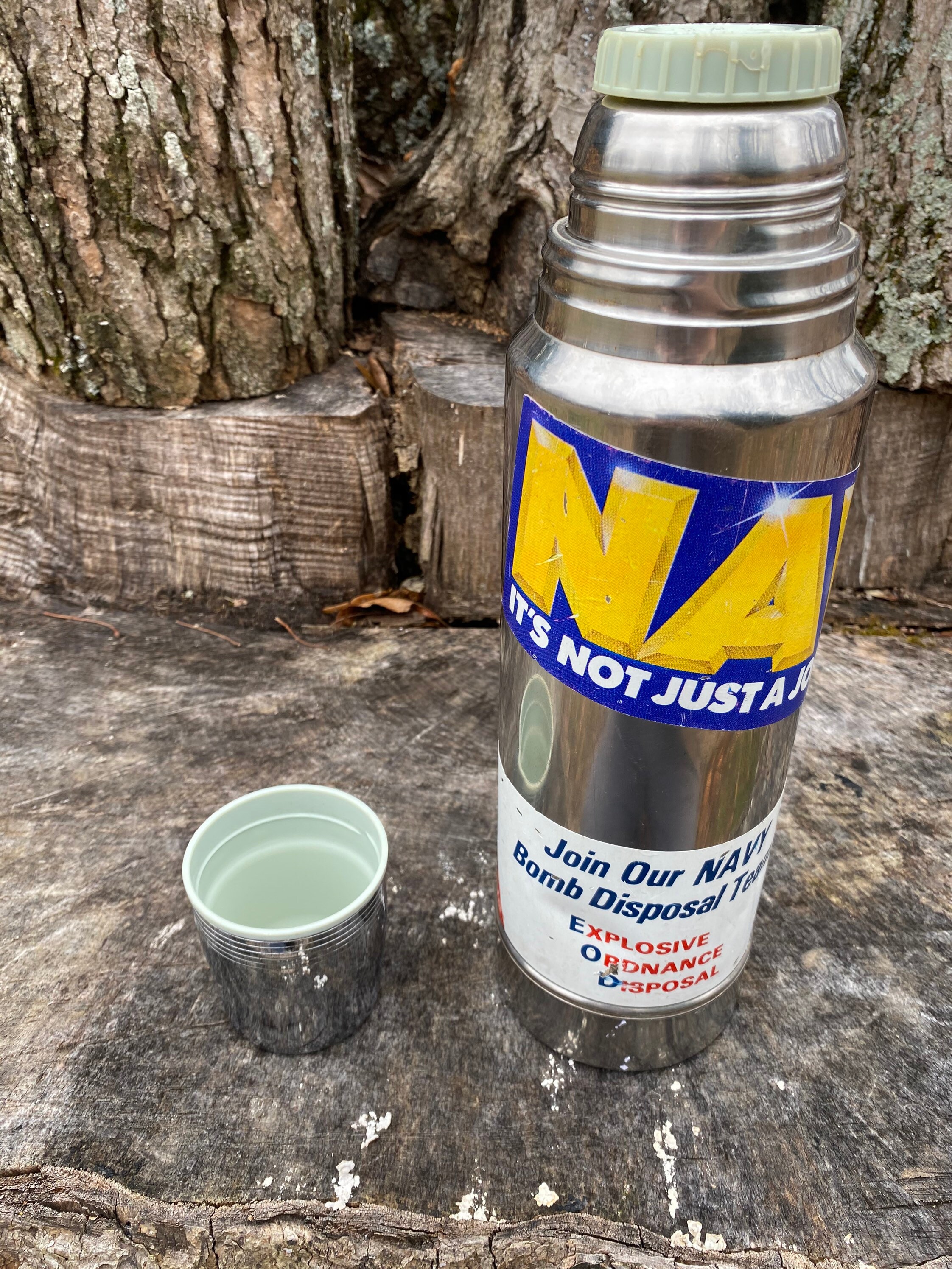 Vintage US NAVY EOD Advertisement Stanley Thermos - Etsy