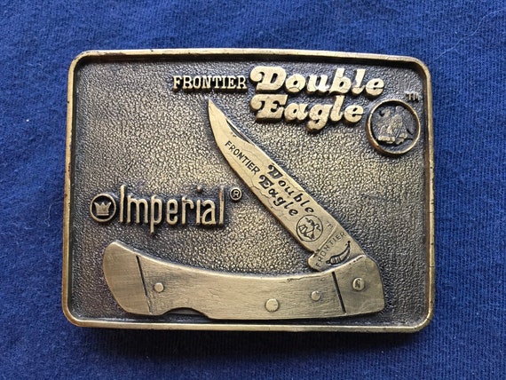Vintage Imperial Frontier Double Eagle Pocket Knife B… - Gem