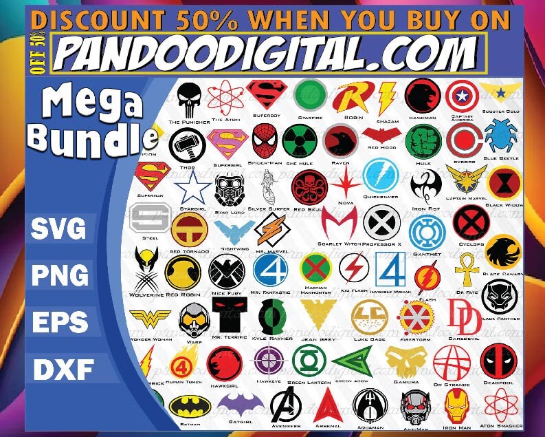 Marvel Character Logos And Names