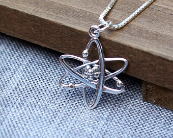Atom Necklace - Etsy