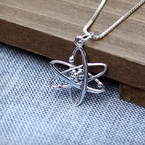 Atom Necklace - Etsy