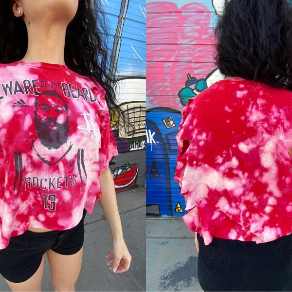 Houston Rockets Crop Top - Etsy