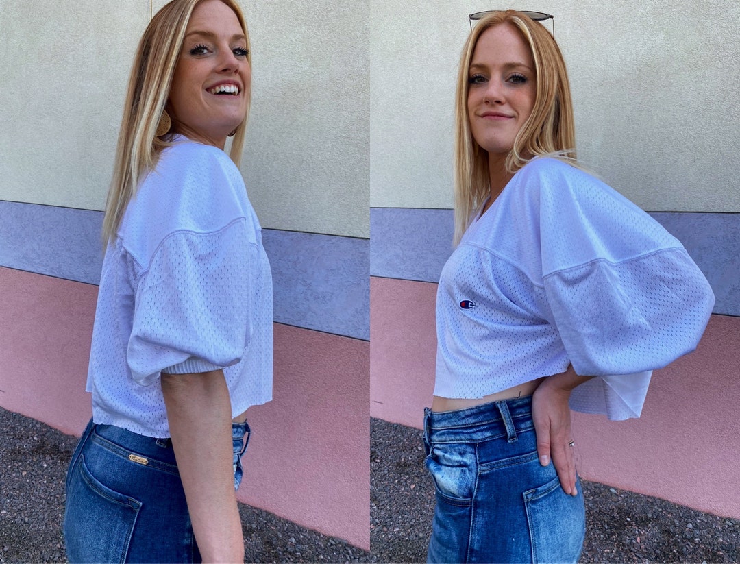 Cropped Jersey, Cropped Streetwear, Streetwear Jersey, Mesh Jersey ...