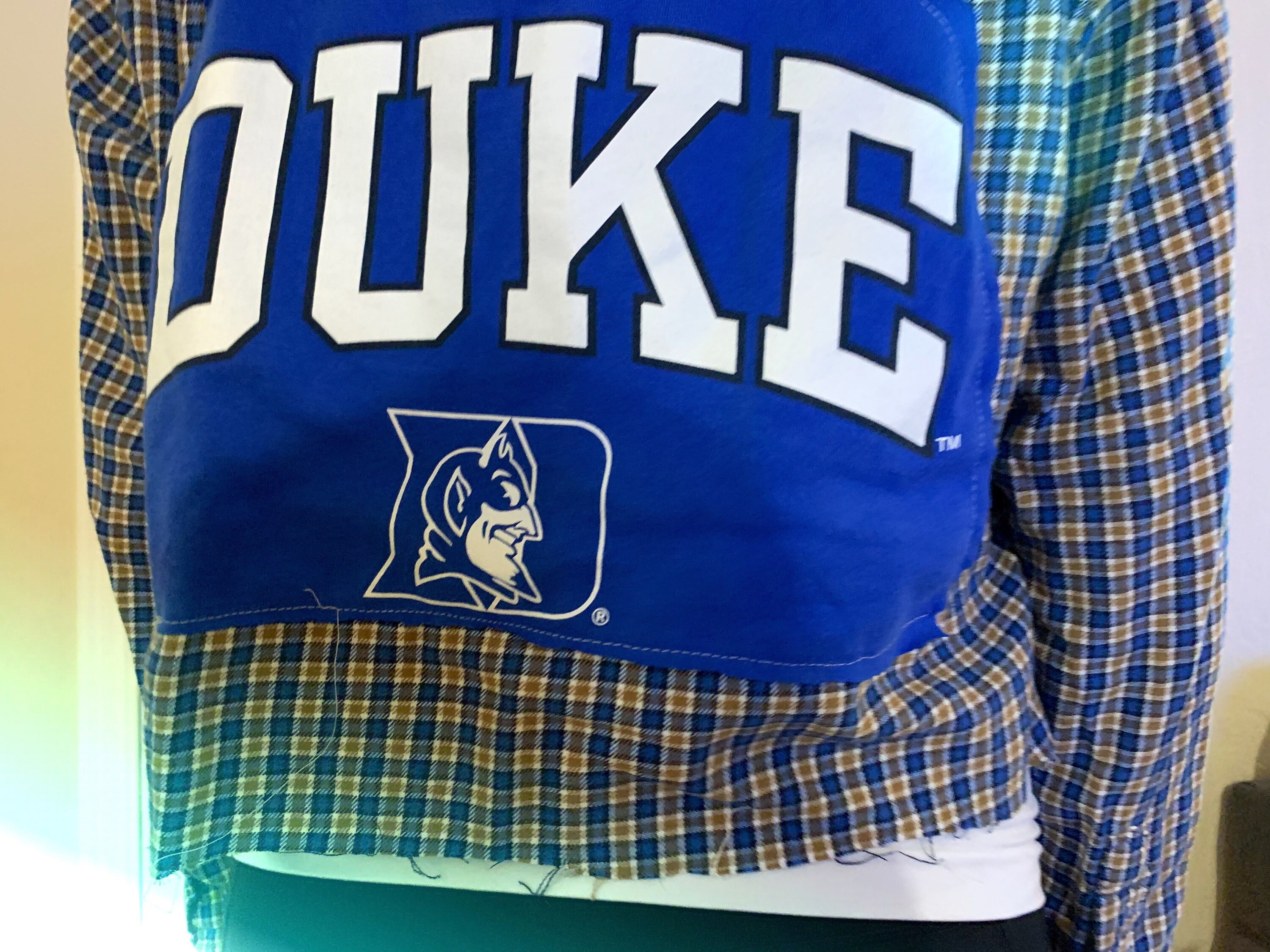 Duke gear duke flannel duke blue devils duke top duke | Etsy