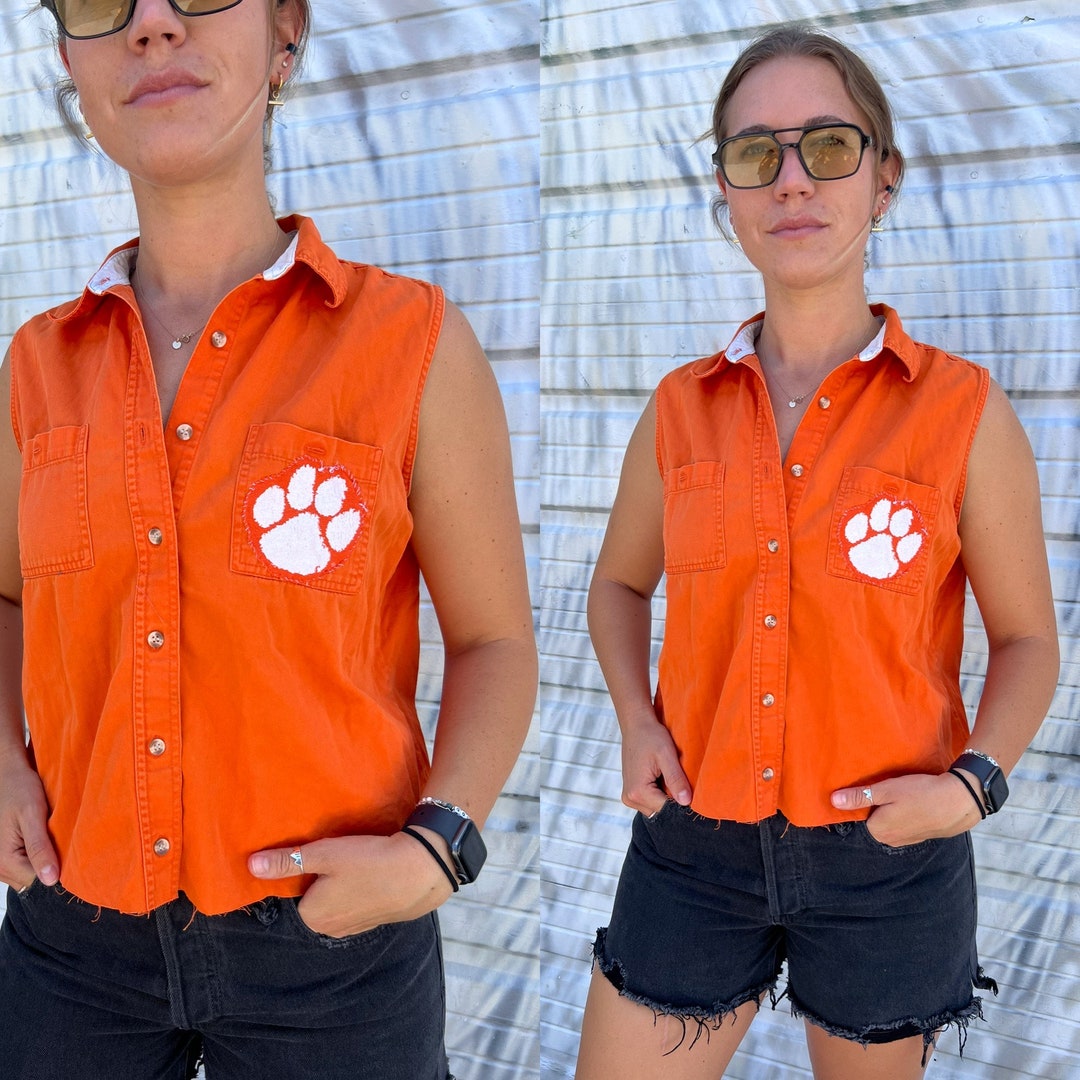 College Football Cropped Vest, Tigers Football, Tailgate Gear, Tailgate ...