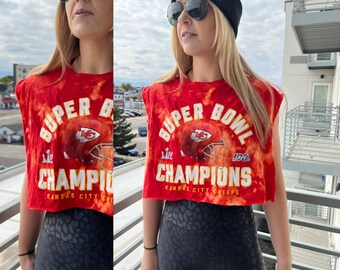 Kansas Chiefs Crop Top - Etsy