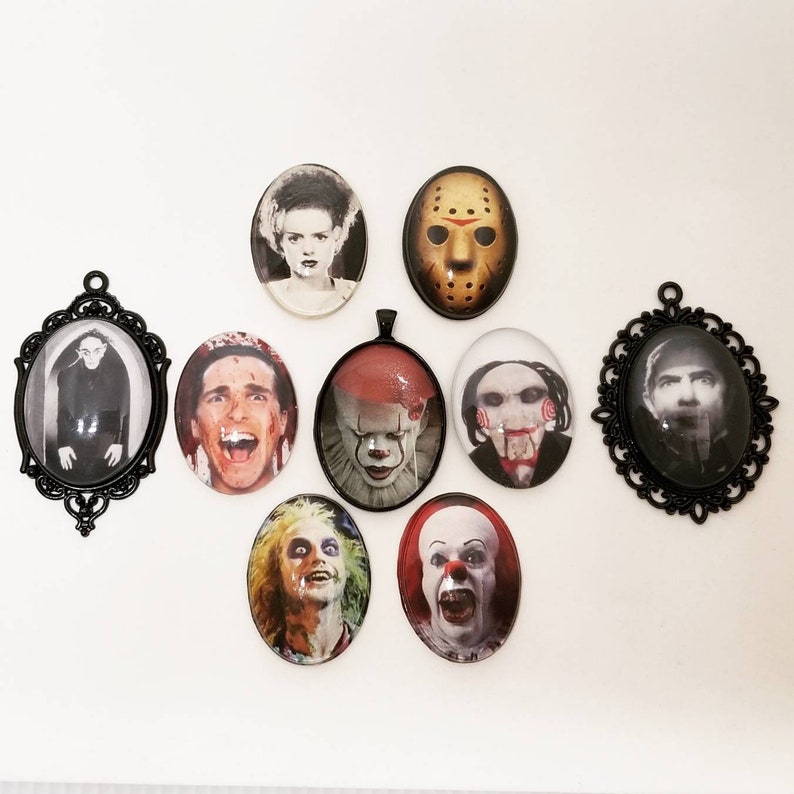 Iconic Horror Character Movie Cameo Choice of Frame and Image | Etsy