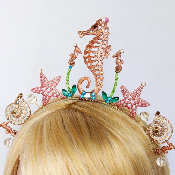 Seashell Seahorse - Etsy