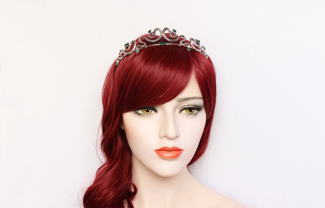 Cleopatra Snake Crown Serpent Wedding Headpiece Egyptian Goddess Tiara ...