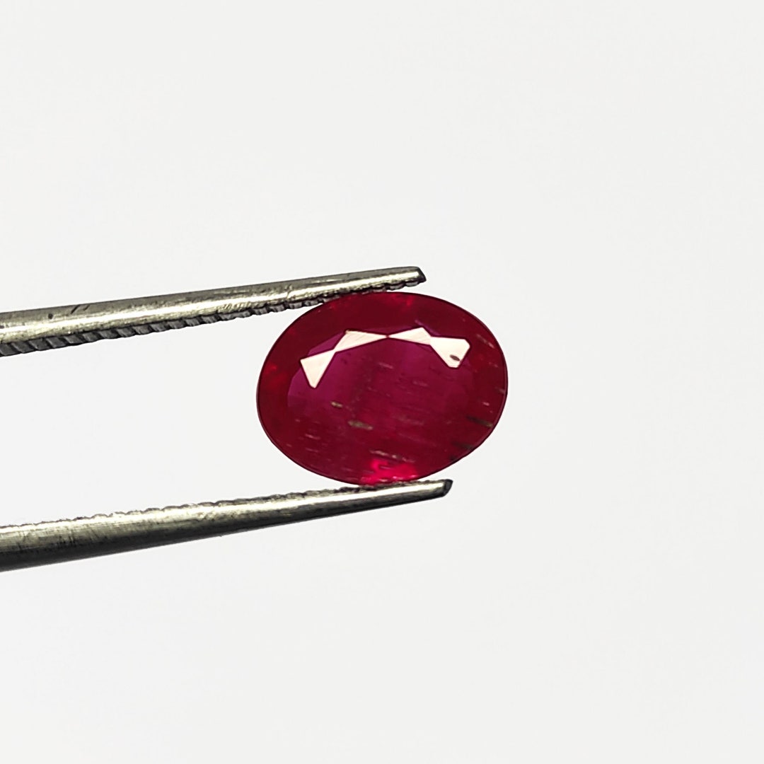 Ruby Ring Stone | Pink Ruby Gemstone | Pink Ruby Stone | Ruby Faceted ...