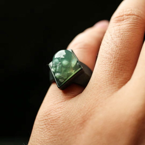 Jade Skull - Etsy UK