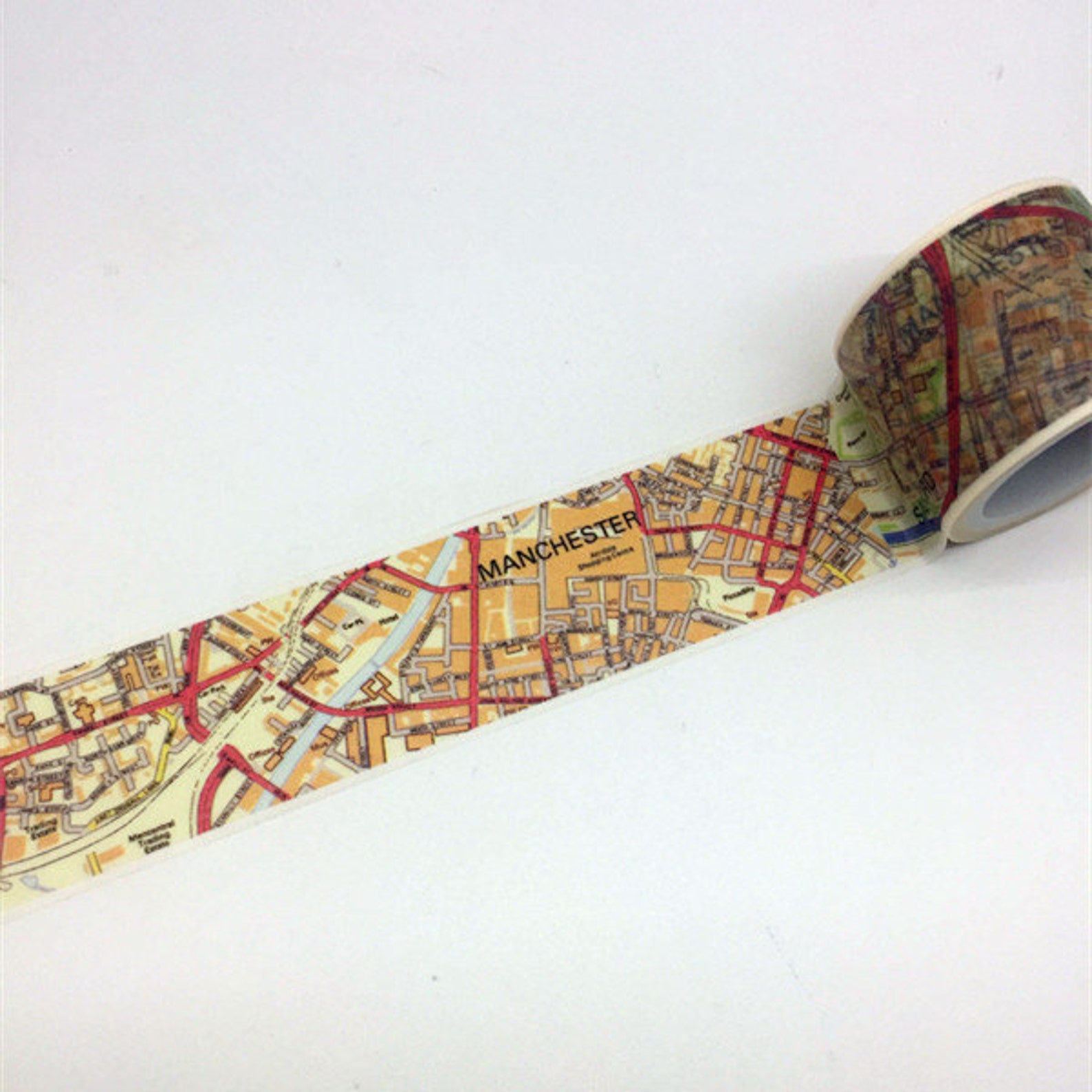 Map Washi Tape School Supplies Washi Tape Cute Washi Tape | Etsy