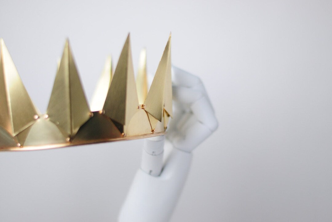 SELAH: LADY CRUSADER Women's Gold Crown - Etsy