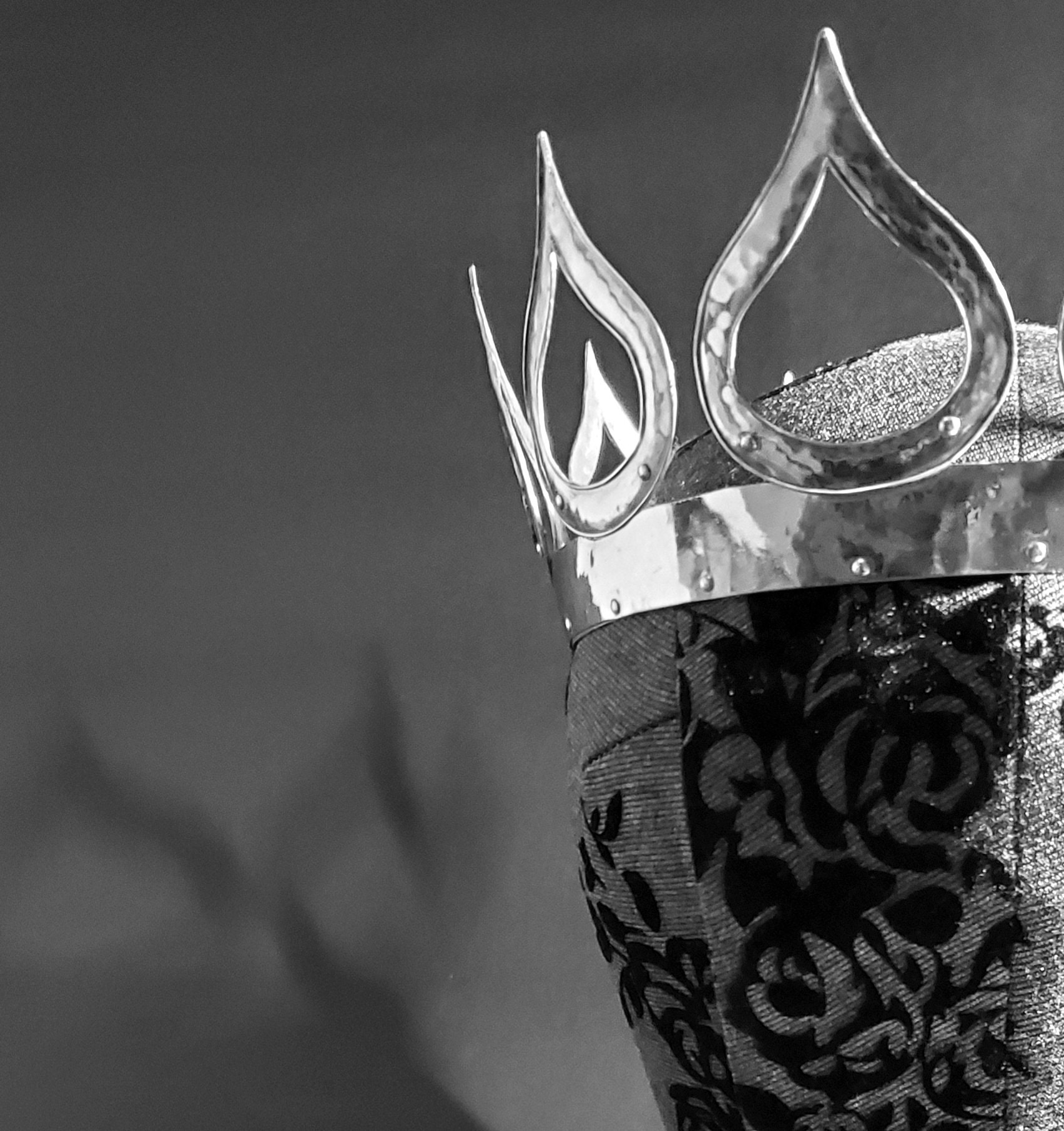 Phoenix Crown - Silver Crown - Etsy