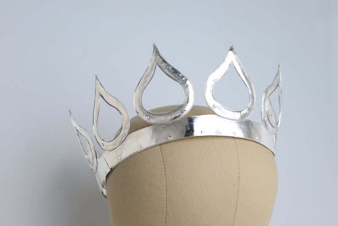 Phoenix Crown - Silver Crown - Etsy