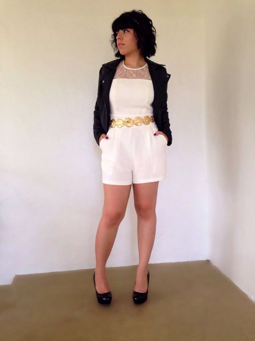 GABBY: Leather Belt Gold Belt - Etsy