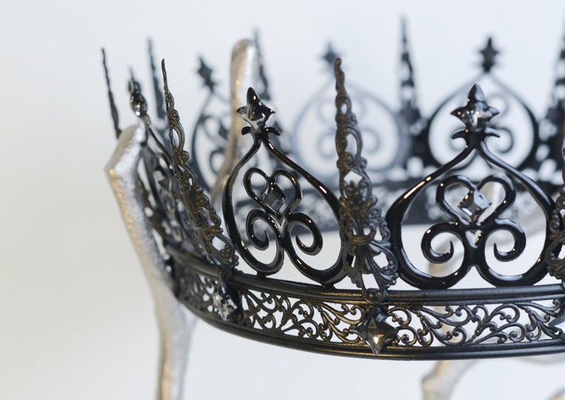REGINA RISING: Evil Queen Dark Crown - Etsy