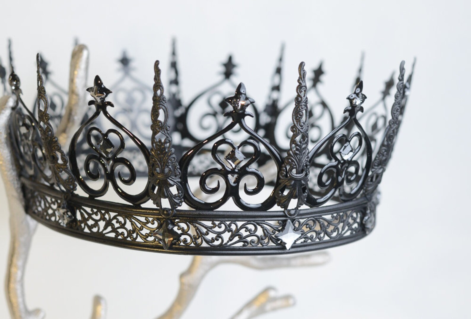 REGINA RISING: Evil Queen Dark Crown - Etsy