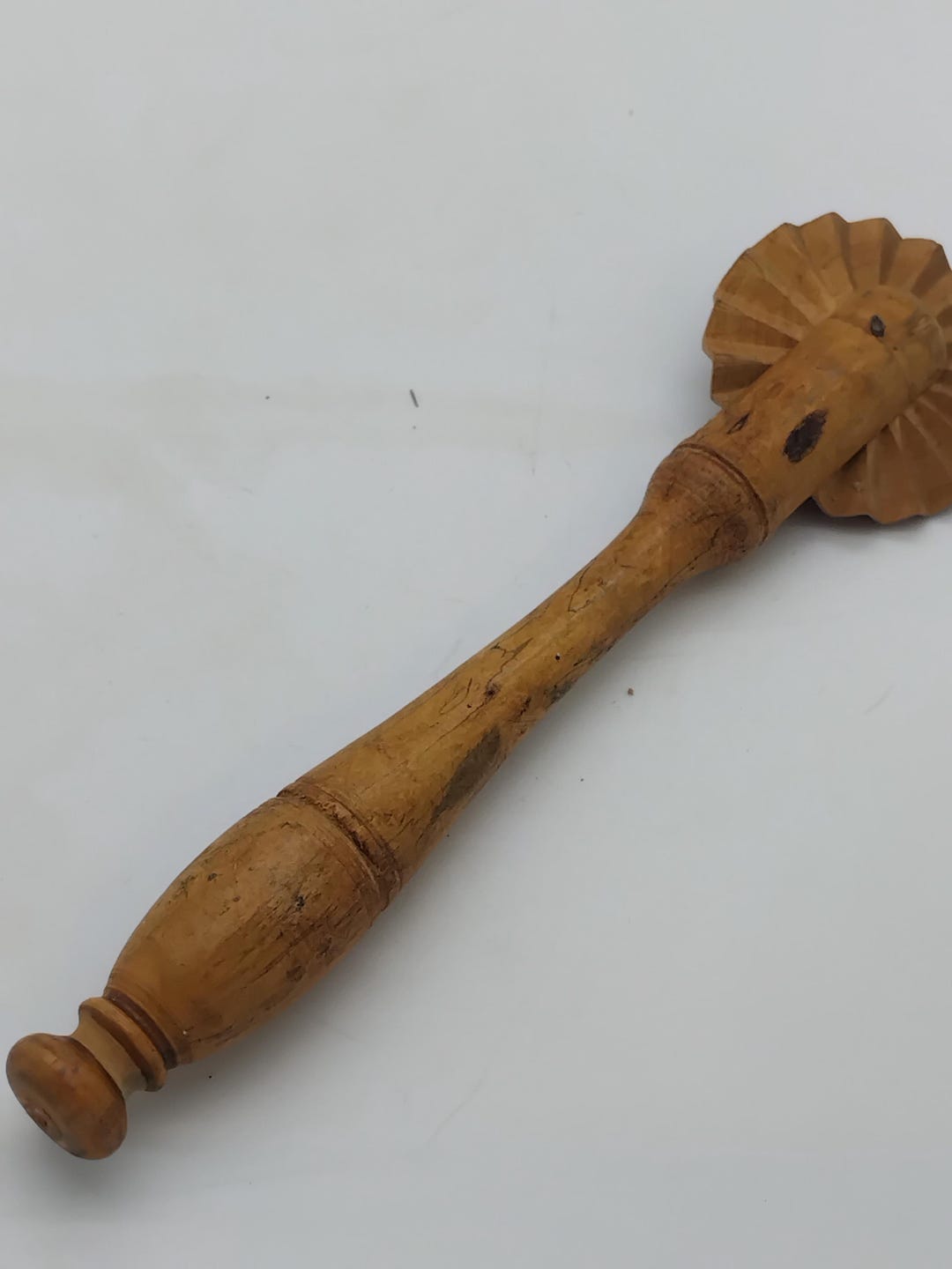 French Wooden Pastry Crimper Country Kitchen - Etsy