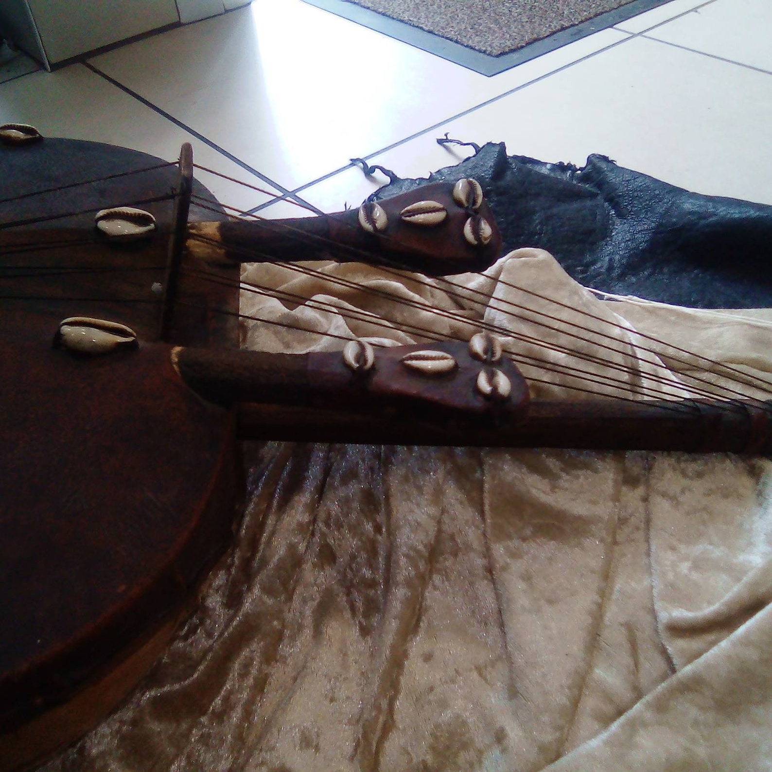 Vintage African stringed instrument handmade tribal musical | Etsy