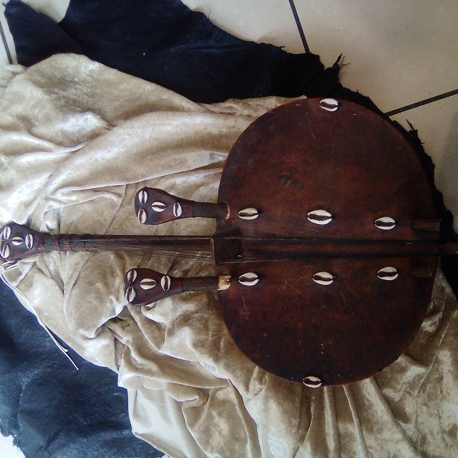 Vintage African stringed instrument handmade tribal musical | Etsy