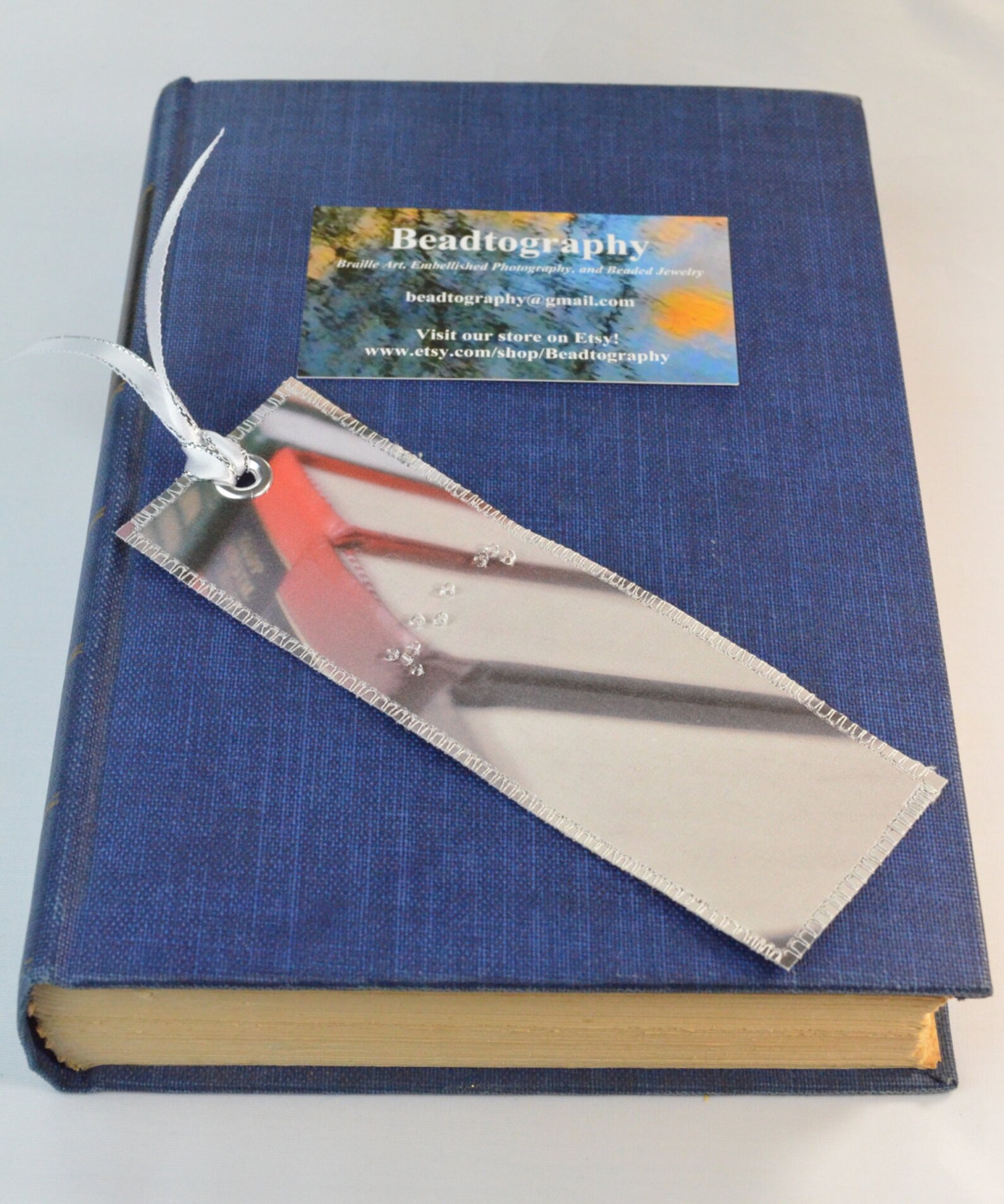 Braille Bookmark Unique Bookmark Book Spine Bookmark Read - Etsy