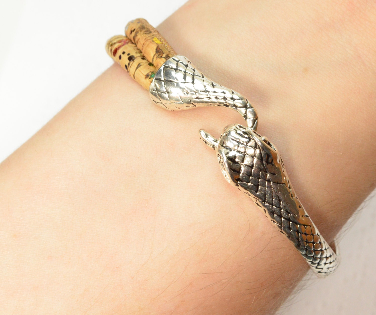 Snake Wrap Bracelet Snake Bracelet Ouroboros Bracelet - Etsy
