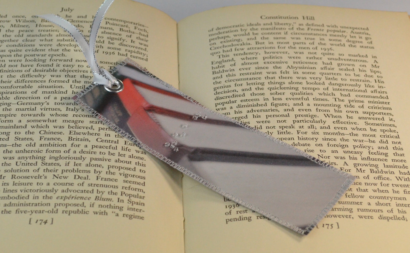 Braille Bookmark Unique Bookmark Book Spine Bookmark Read - Etsy