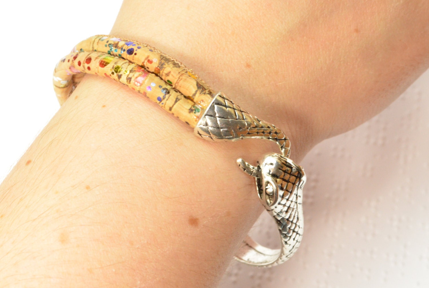 Snake Wrap Bracelet Snake Bracelet Ouroboros Bracelet - Etsy