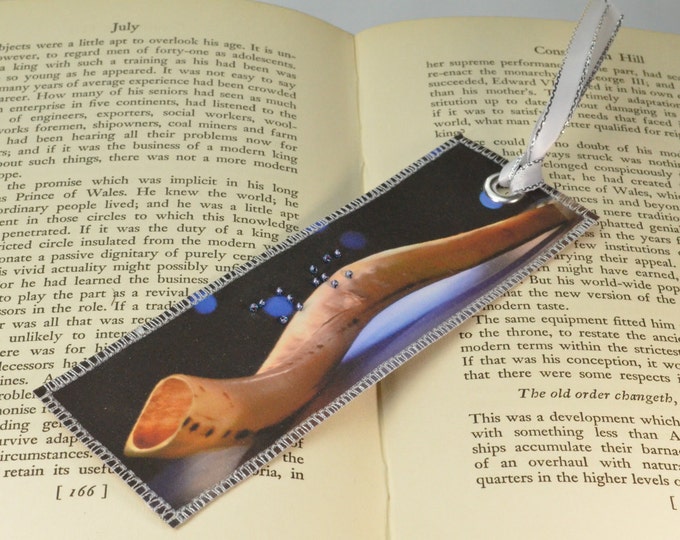 Hebrew Braille Bookmark, Unique Bookmark, Shofar Bookmark, Shalom ...