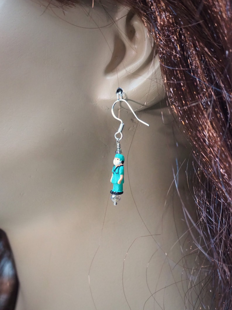 Healthcare Earrings Doctor Earrings Nurse Earrings Medical - Etsy