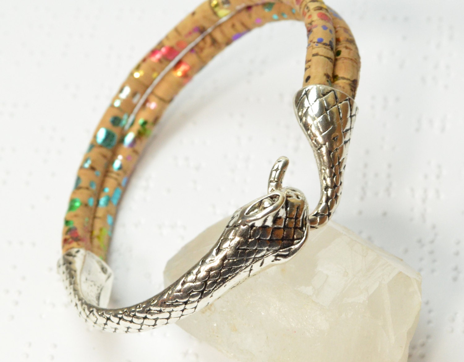 Snake Wrap Bracelet Snake Bracelet Ouroboros Bracelet - Etsy