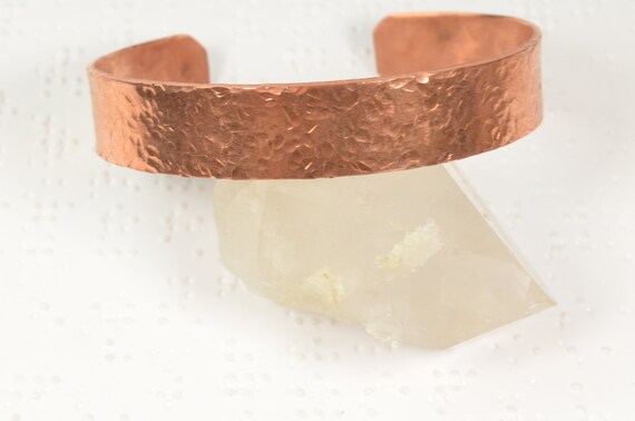 Hand forged copper bracelet store