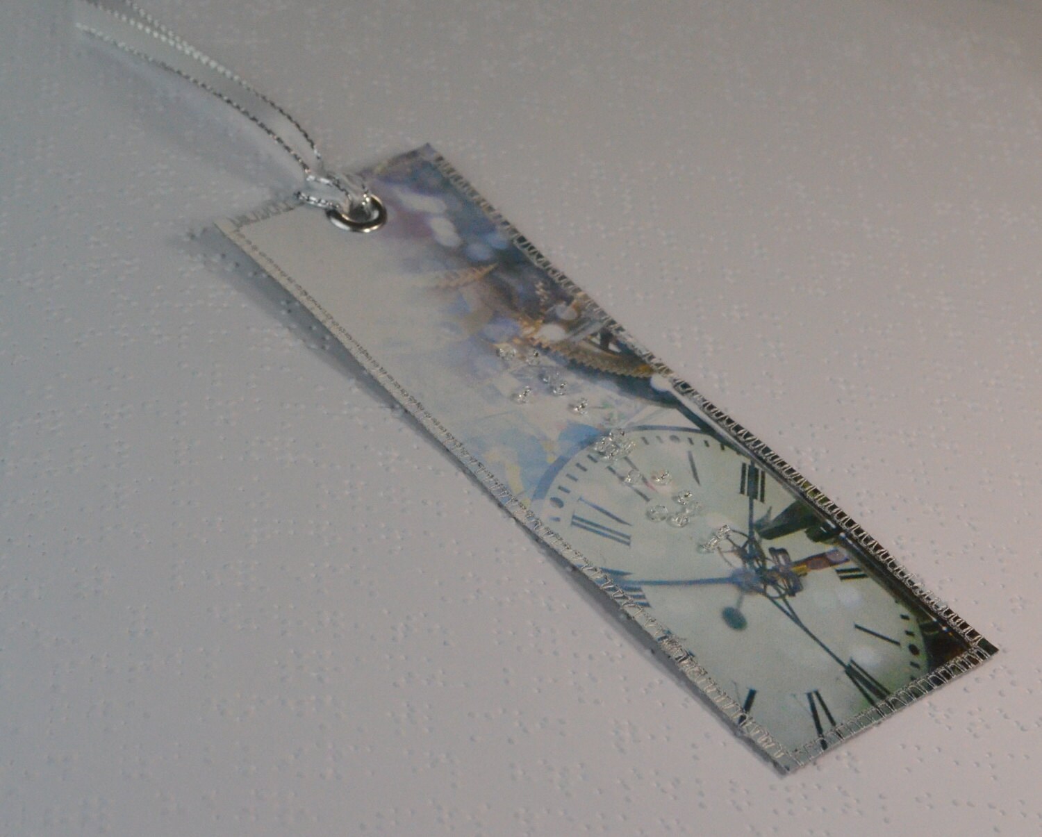 Braille Bookmark, Unique Bookmark, Clock Bookmark, Imagine Bookmark ...