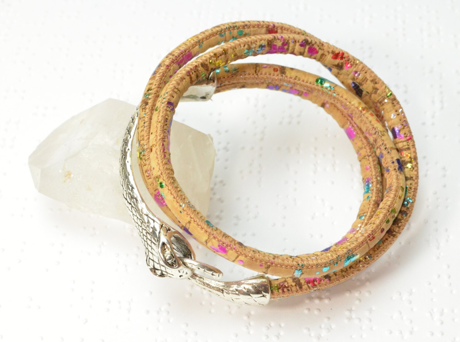 Snake Wrap Bracelet Snake Bracelet Ouroboros Bracelet - Etsy