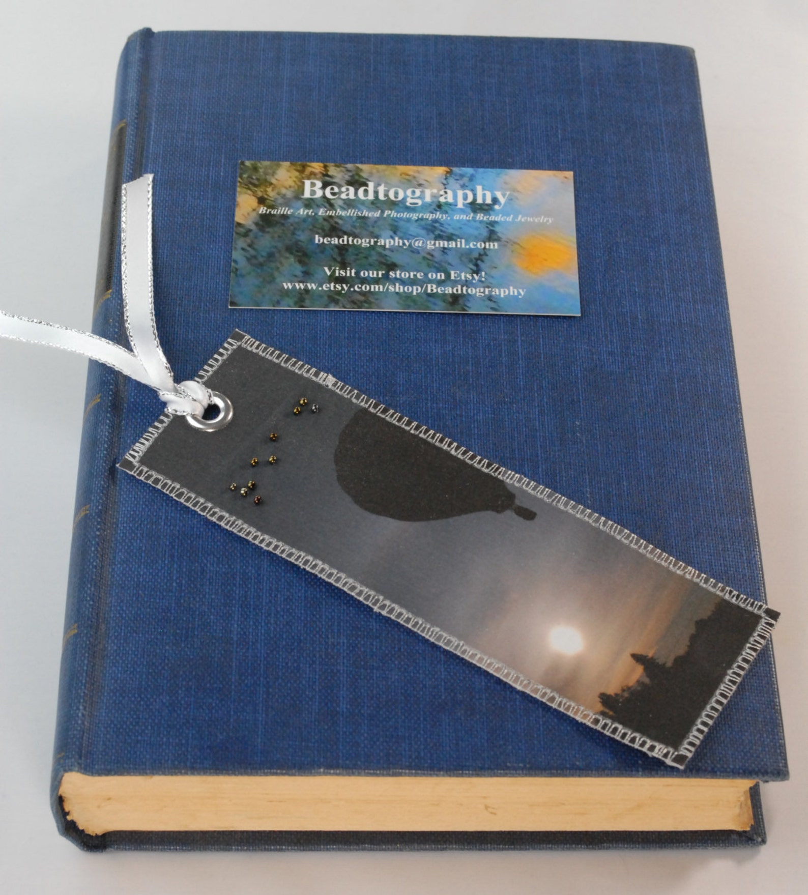 Braille Bookmark Unique Bookmark Hot Air Balloon Bookmark - Etsy