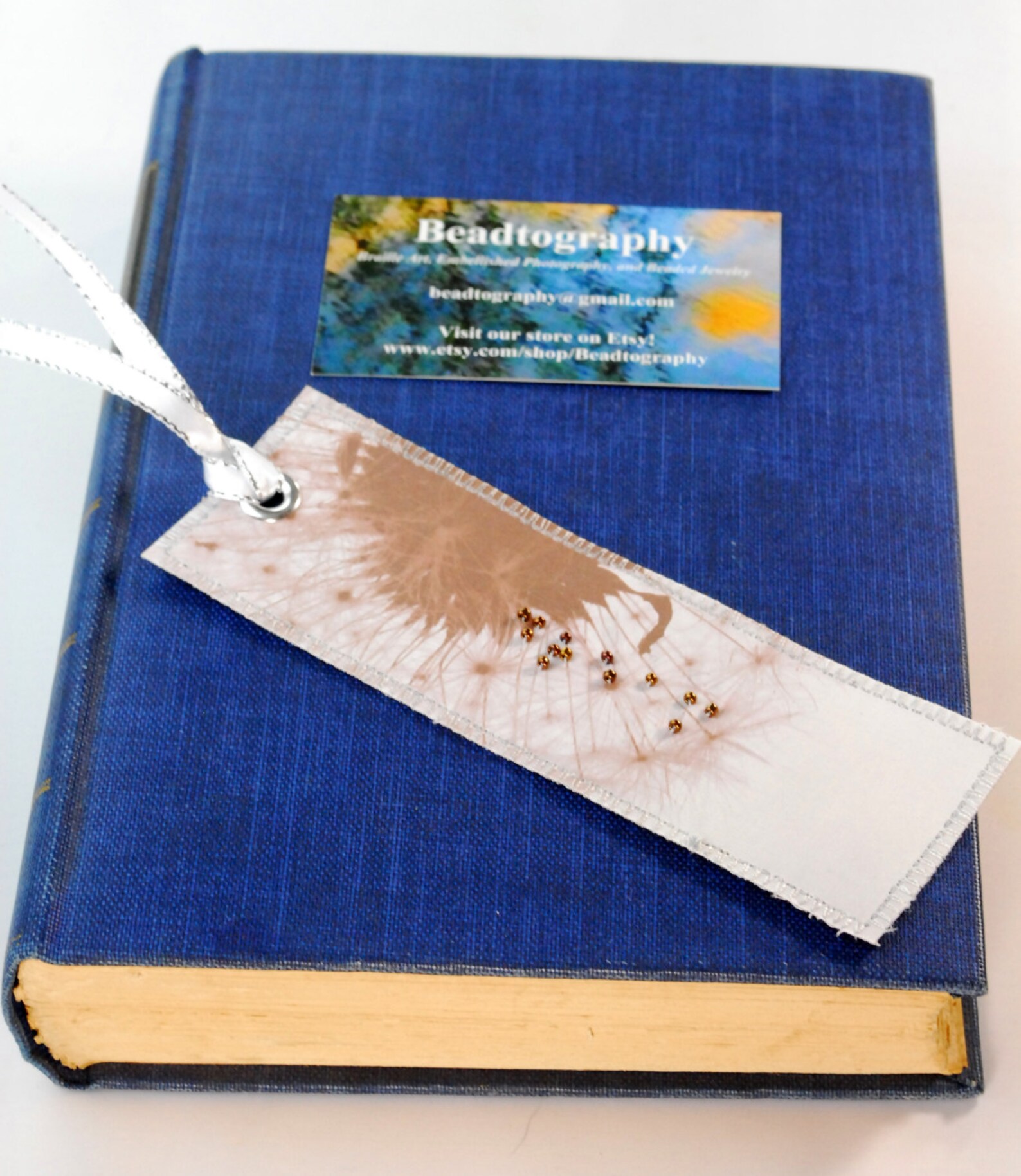 Braille Bookmark Unique Bookmark Dandelion Bookmark Dream - Etsy