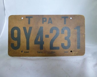 Pa License Plate | Etsy