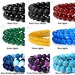 Natural Gemstone Beads Round Smooth Matte Loose Beads Stone Agate ...