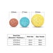 Lava Beads Oblate Flat Round Coin Discs Beads Volcanic Rock Button ...