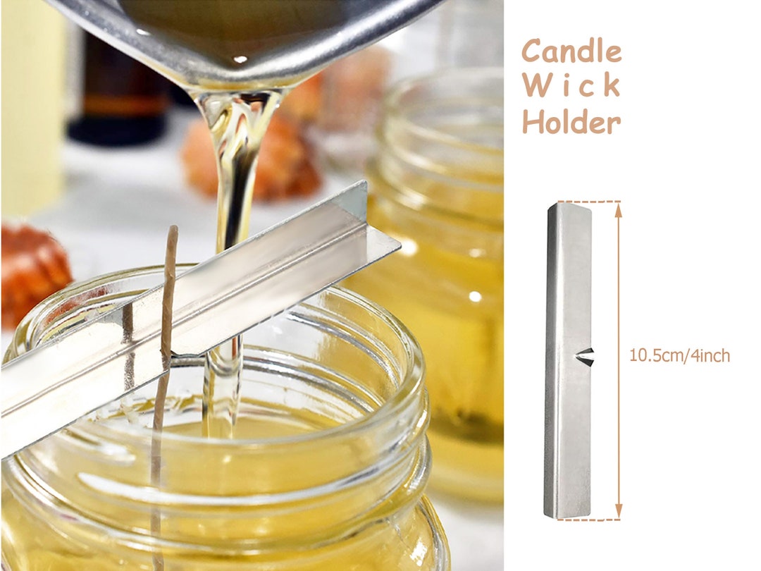 Metal Candle Wick Holder Stabilizer Bar Candle Wicks Bars Centering ...