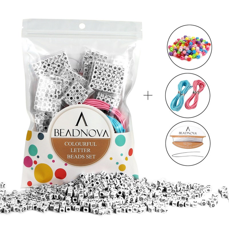 Alphabet Beads - Etsy