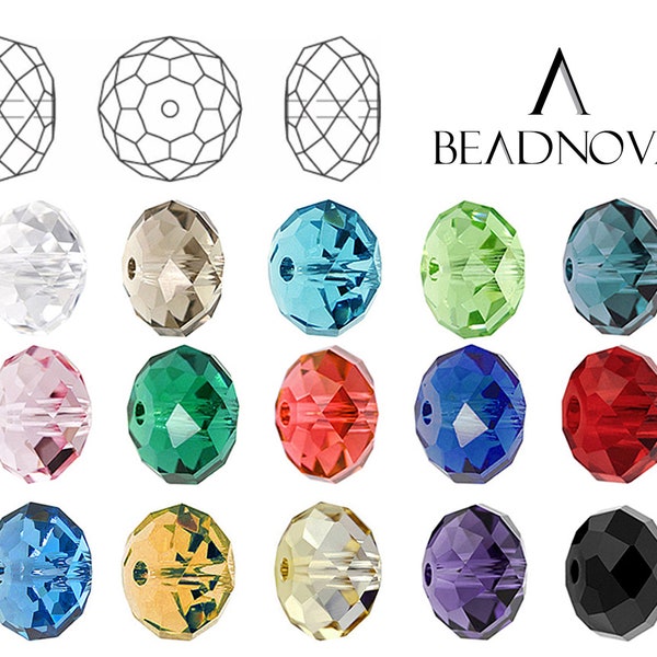 Glass Crystal Beads - Etsy