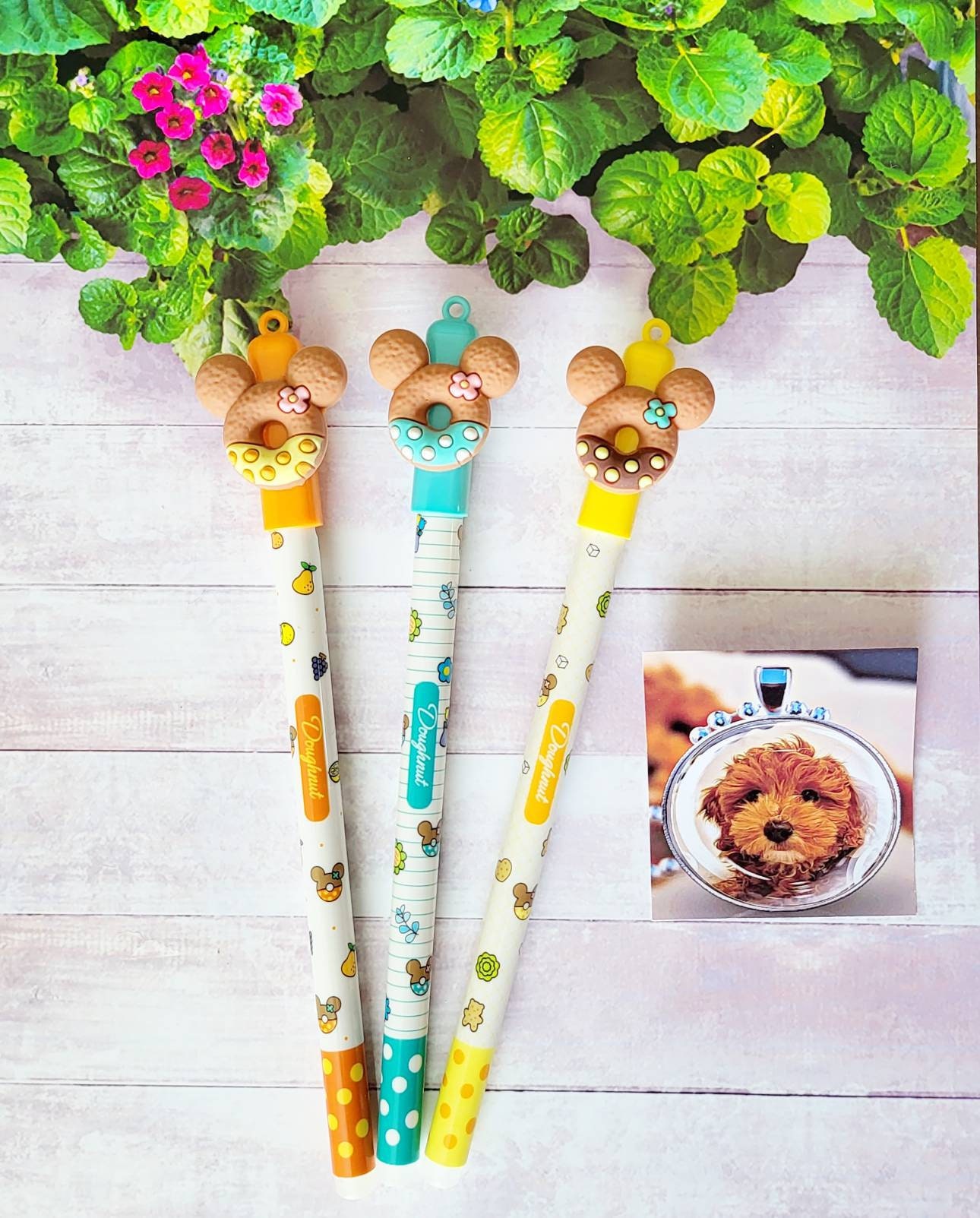 Disney Erasable Ink Mickey Mouse Ears, Donuts Pens, Set of 3, WFH, DCL ...