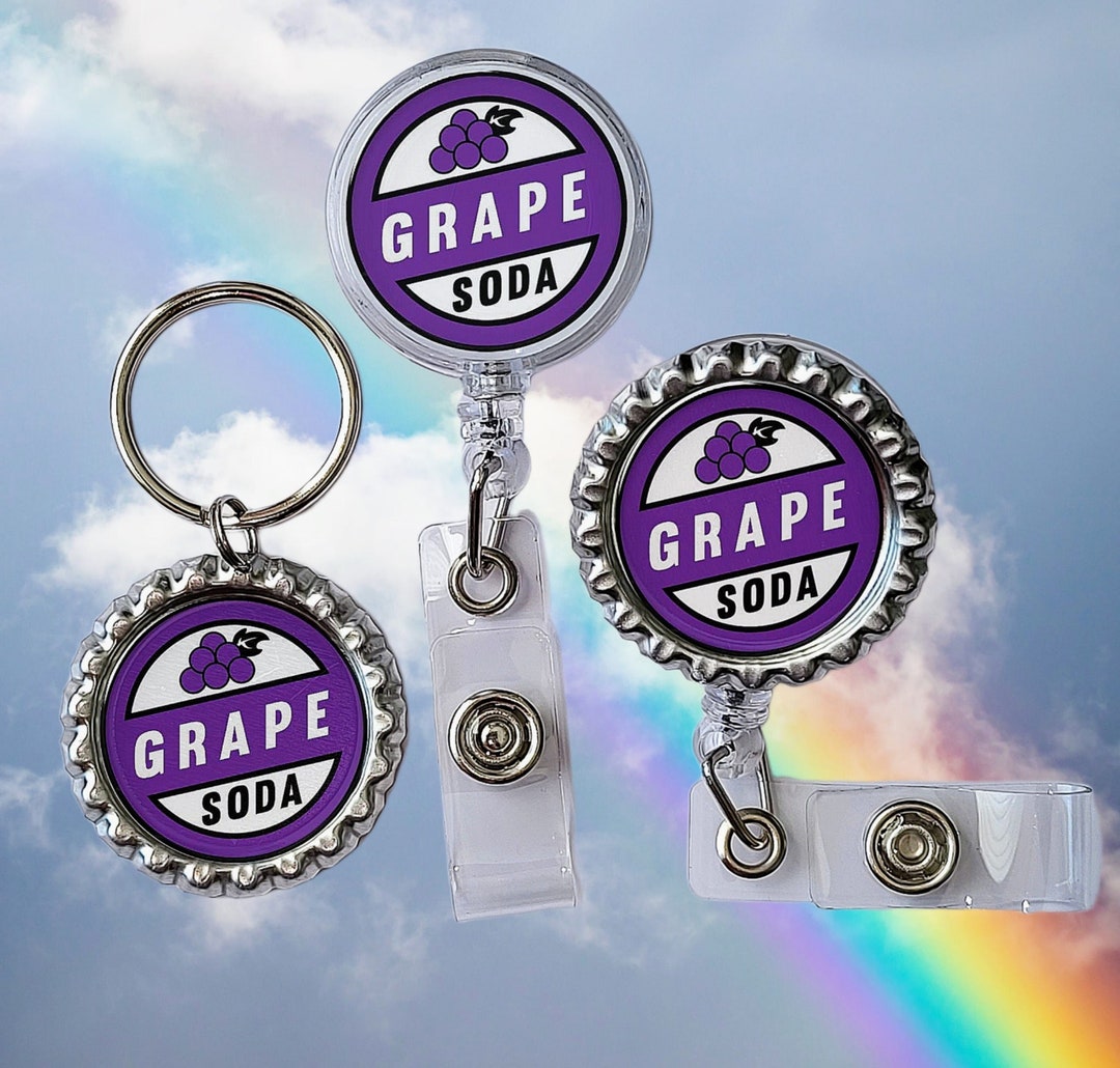 Ellie Badge Grape Soda Pin Inspired by Disney UP! Bottlecap Keychain ...