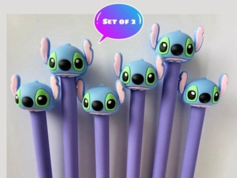 Disney Stitch, Set of 2, Pens on Sale, Character Autograph Pens, DCL ...