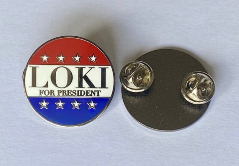 Loki for President Marvel Enamel Pin Badge. - Etsy